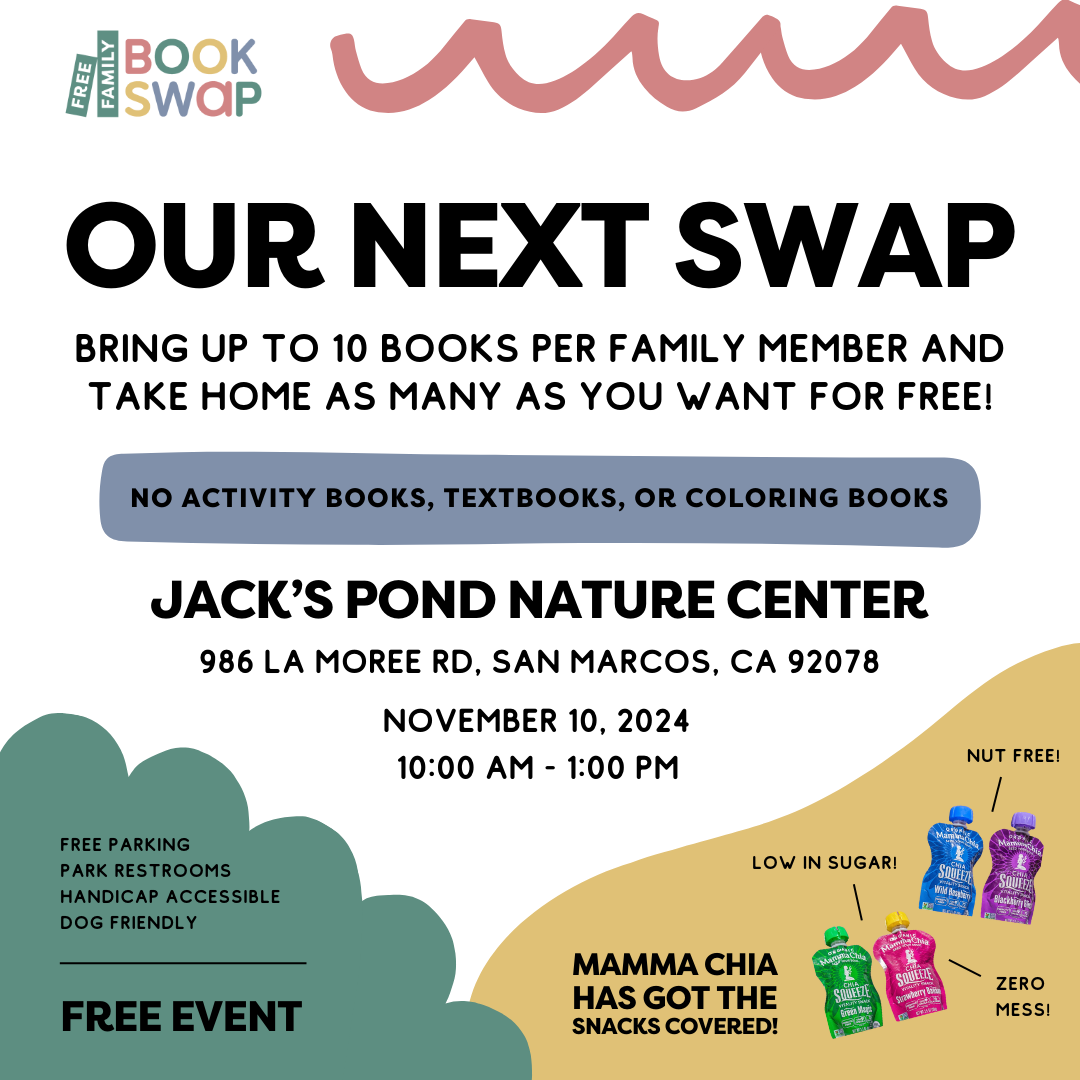 Free Family Book Swap's Next Swap - San Diego Mamas
