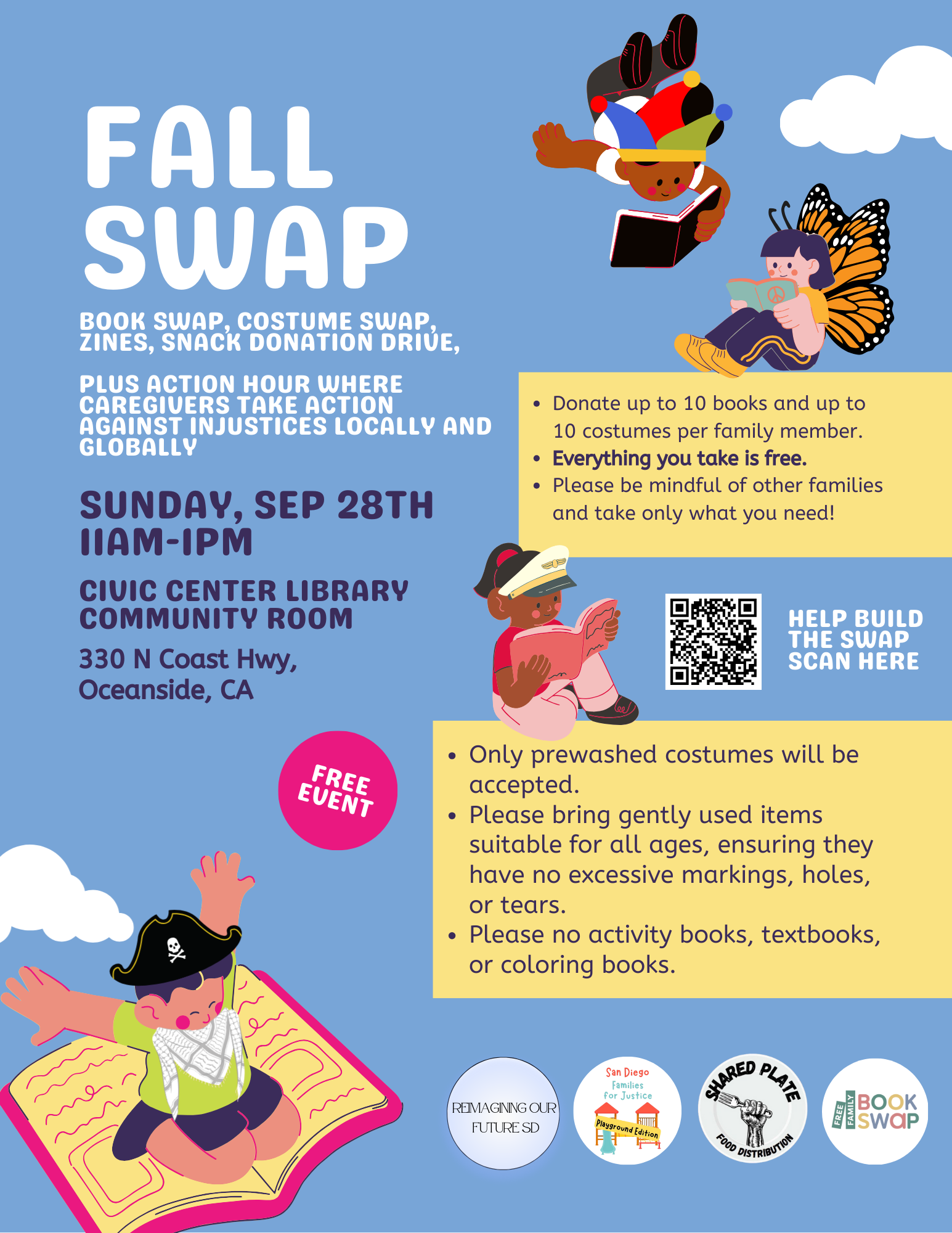 Fall Swap: Books & Halloween Costumes! - San Diego Mamas